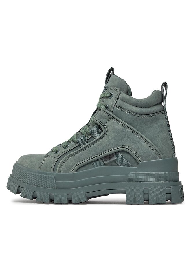 Trappers Buffalo Aspha Nc Mid 1622288 Verde | epantofi.ro
