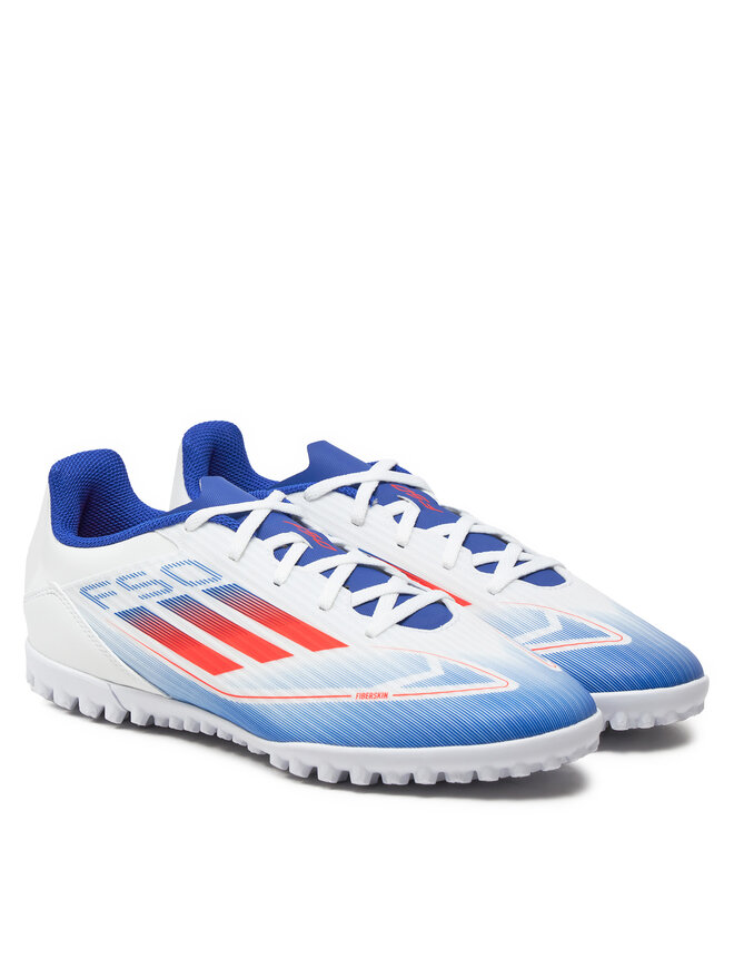 Buty do piłki nożnej adidas F50 Club Tf IF1348 Biały | eobuwie.com.pl