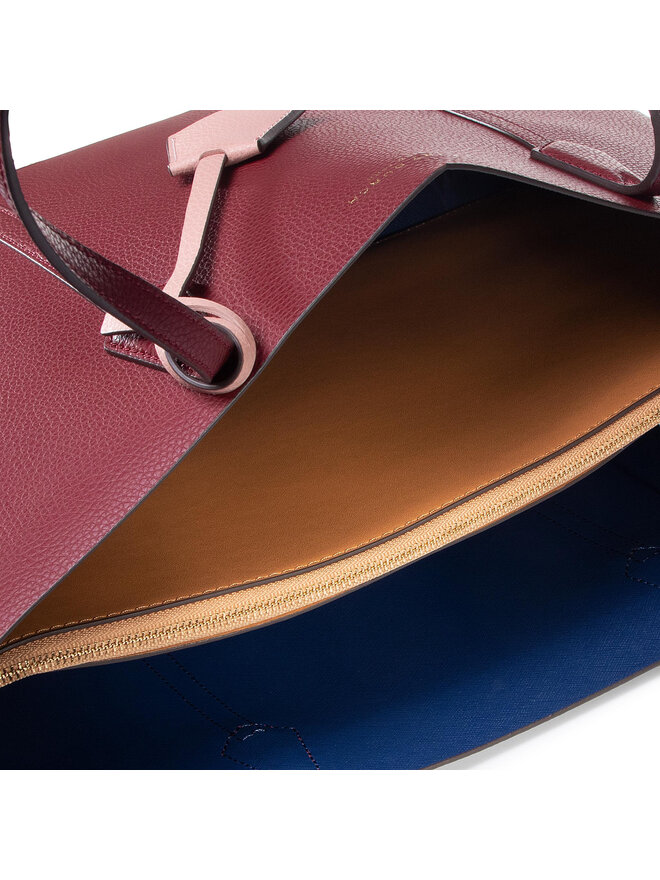 Handtasche Tory Burch Perry Triple-Compartment Tote 53245 Dunkelrot ...