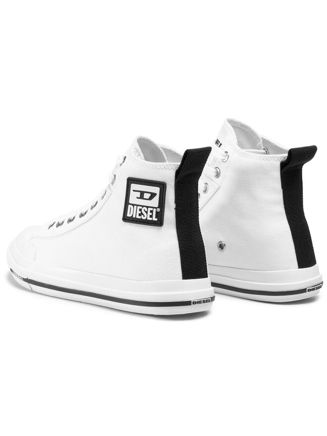 Plátěnky Diesel S-Astico Mid Cut W Y02369 PR012 T1015 Bílá | eobuv.cz