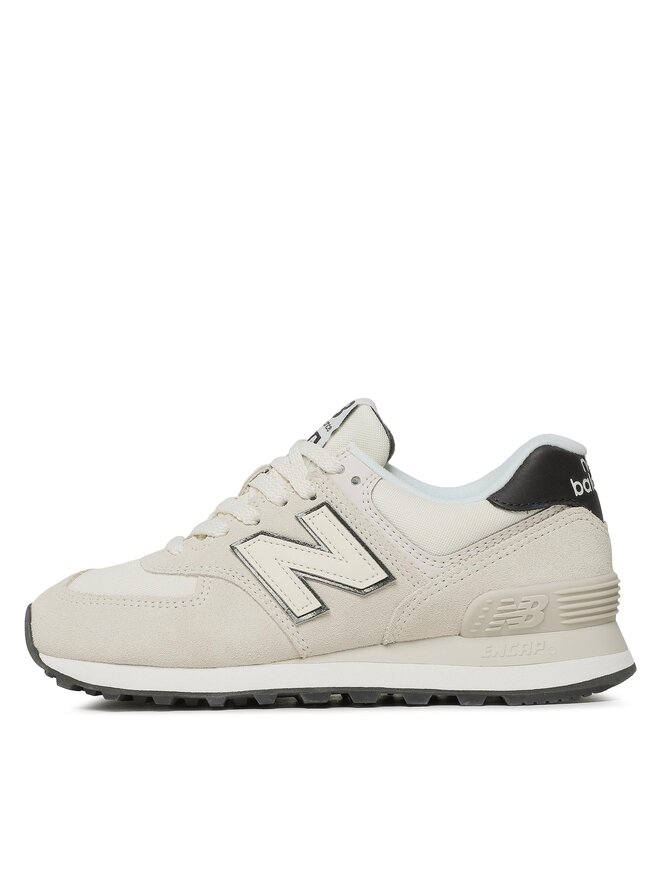 Sneakers New Balance WL574PC Beige | eschuhe.de