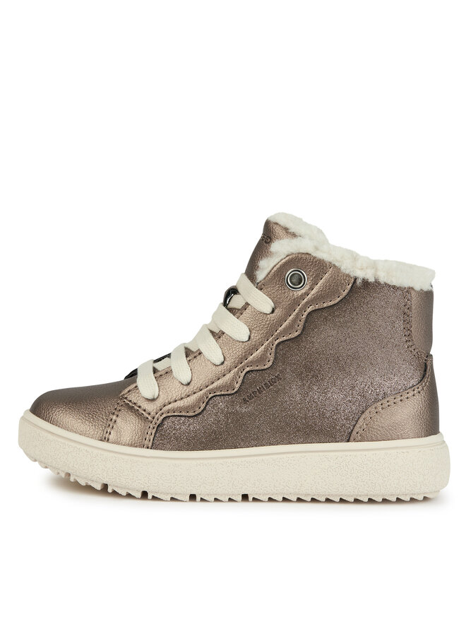 Sneakers Geox J Theleven Girl B Ab J36HTB 077BC C9006 S Grau | eschuhe.de