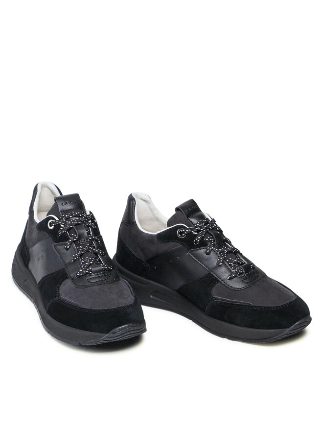 Sneakers Geox D Bulmya A D25NQA 02011 C9999 Schwarz | eschuhe.de
