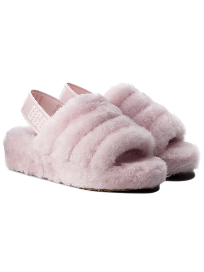 Hausschuhe Ugg W Fluff Yeah Slide 1095119 Rosa | eschuhe.de