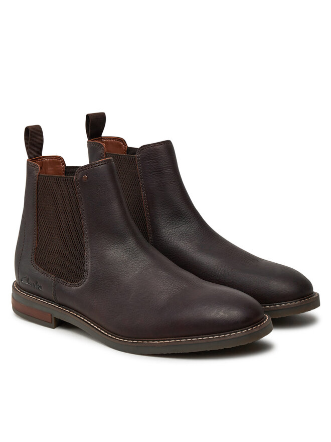 Sztyblety Clarks Jaxen Easy 26179435 Brązowy | eobuwie.com.pl