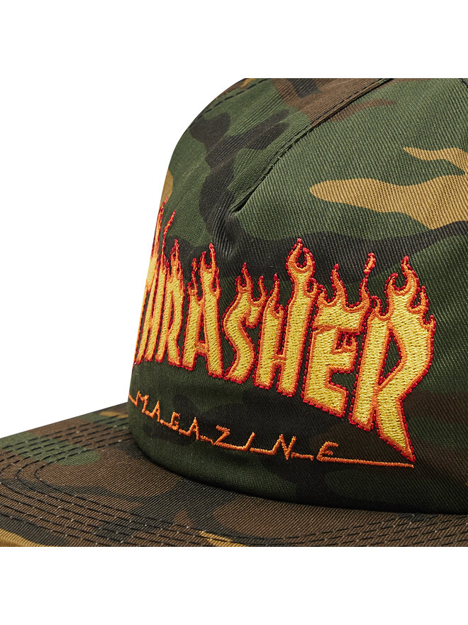 Cap Thrasher Flame Snap Grün | eschuhe.de