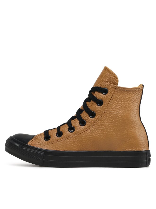 Teniși Converse Chuck Taylor All Star Lined Leather 172014C Maro ...