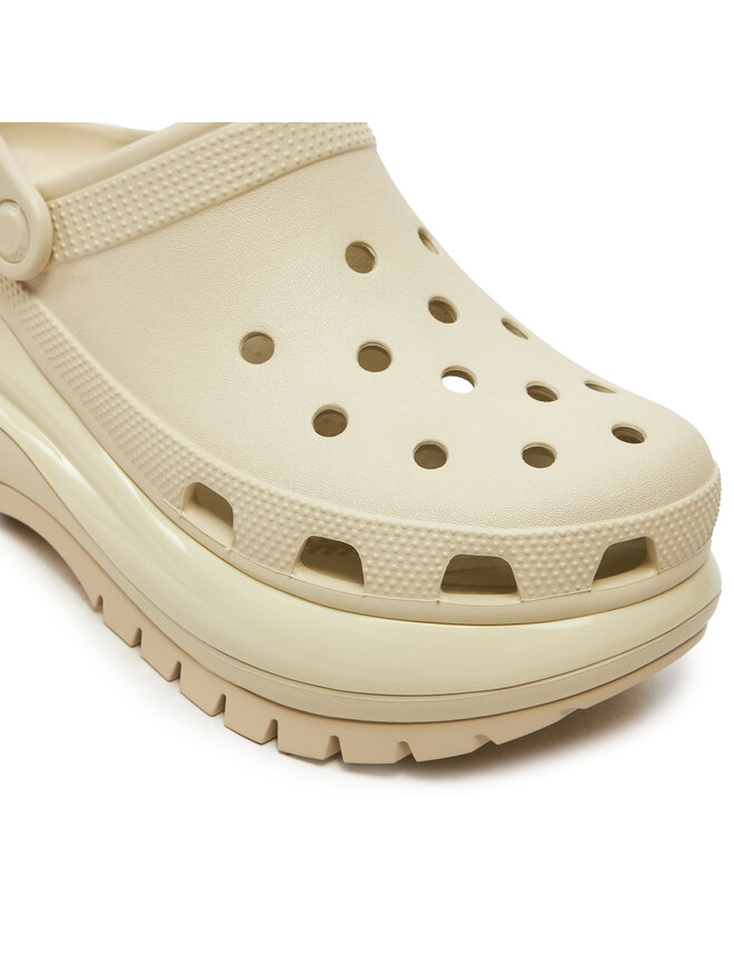 Chanclas Crocs Classic Mega Crush Clog 207988 Beis | zapatos.es