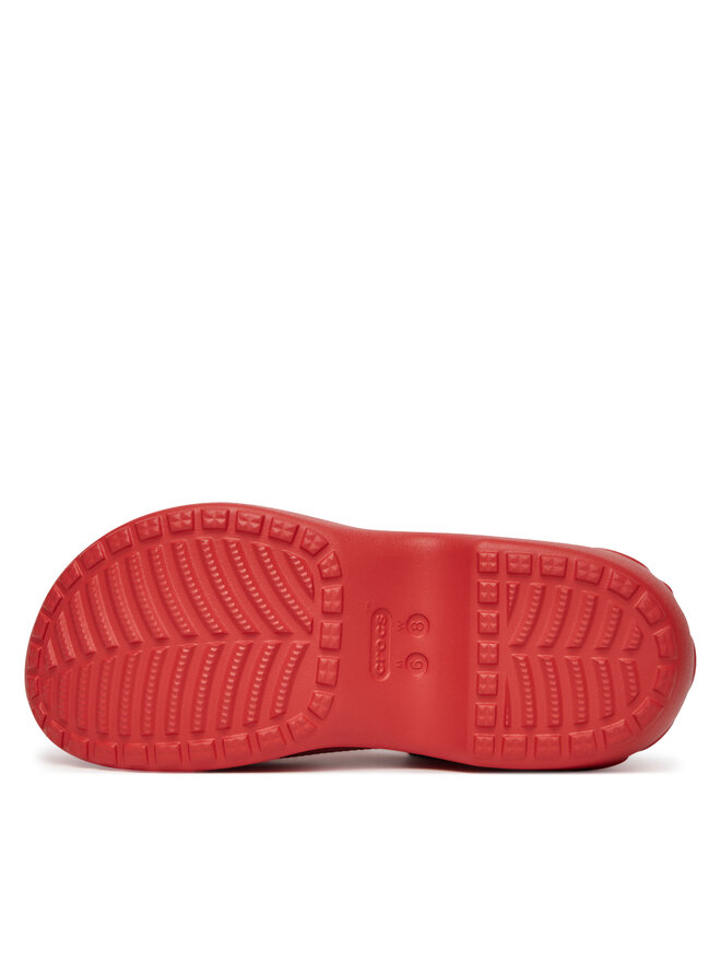 Pantoletten Crocs BELLA CLOG 210062-8C1 Rot | eschuhe.de