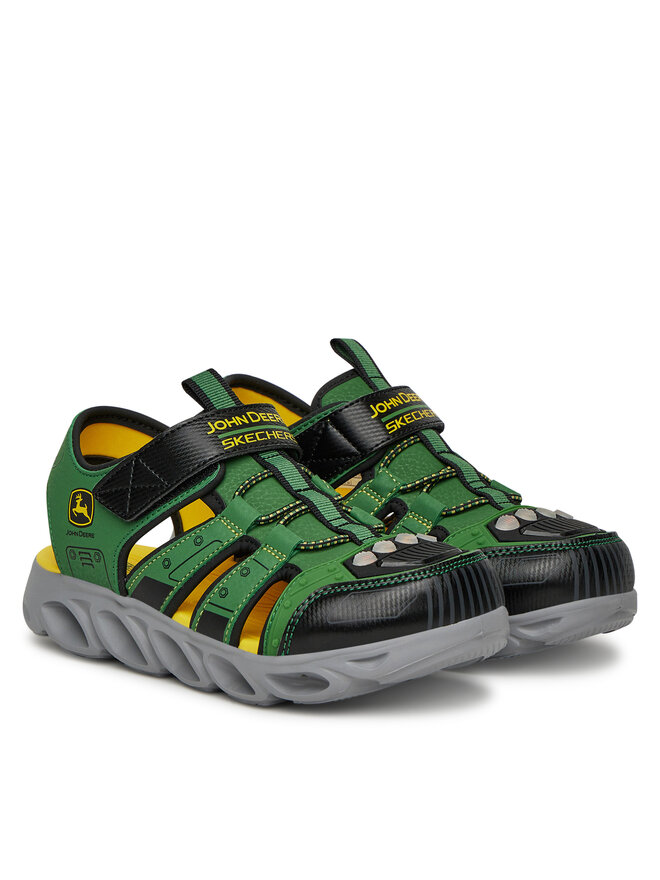 Сандали Skechers Hypno-Splash- 407070L/GNBK Зелен | obuvki.bg