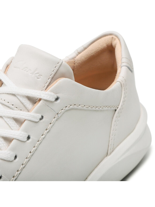 Sneakers Clarks Un Rio Mix 261678114 Weiß | eschuhe.de