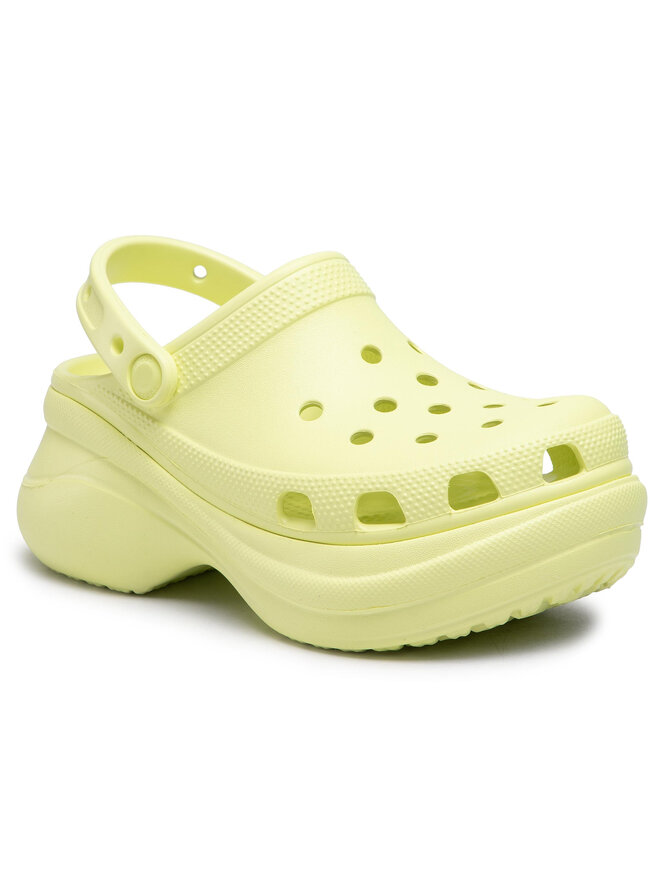 Klapki Crocs Classic Bae Clog W 206302-3U4 Zielony | eobuwie.com.pl