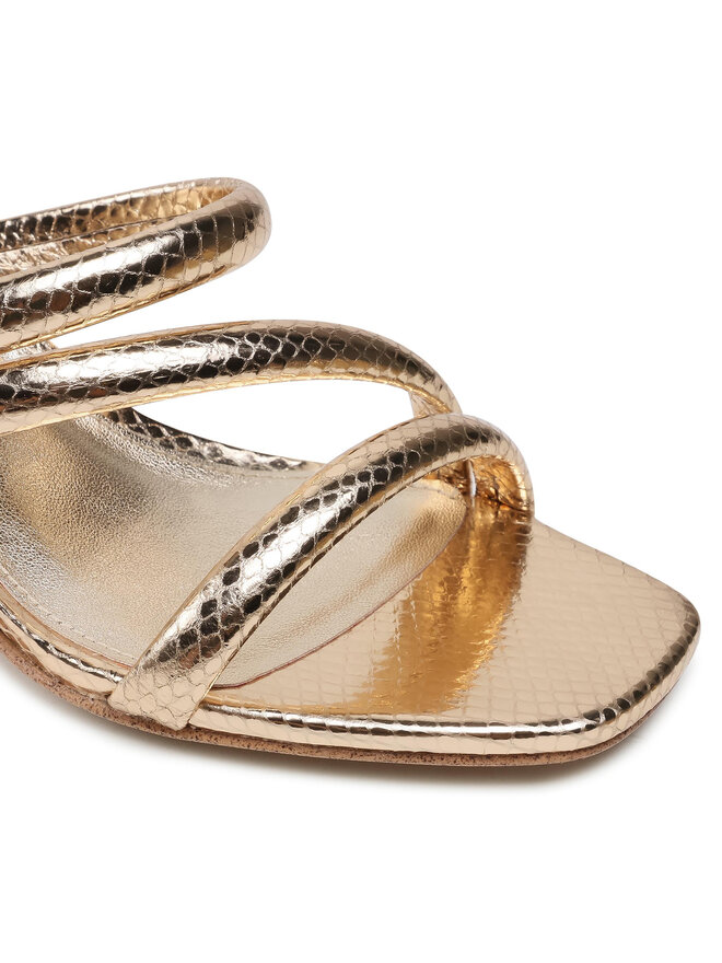 Chanclas MICHAEL Michael Kors Lana Mule 40S1LAMP2M Oro | zapatos.es