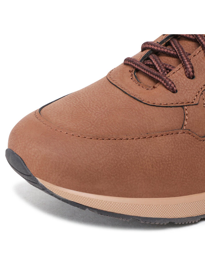 Sneakers Lanetti MBS-GAMBIT-79 Braun | eschuhe.de