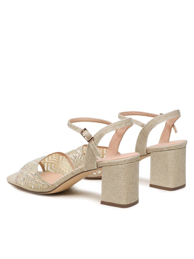 Sandalen Menbur 23687 Goldfarben | eschuhe.de