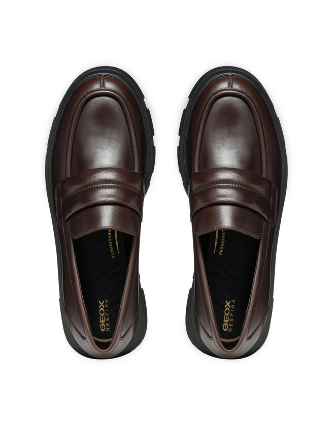 Loafers Geox D Vilde D46UAC 00043 C6024 Maro | epantofi.ro