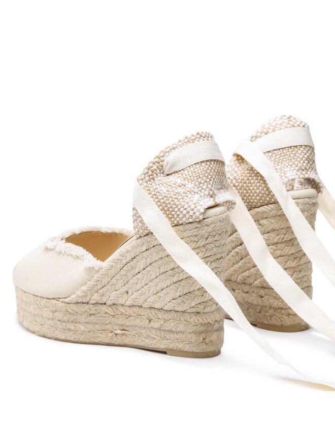 Espadrilles Castañer Brianda/8ed/001 022992-203 Weiß | eschuhe.de