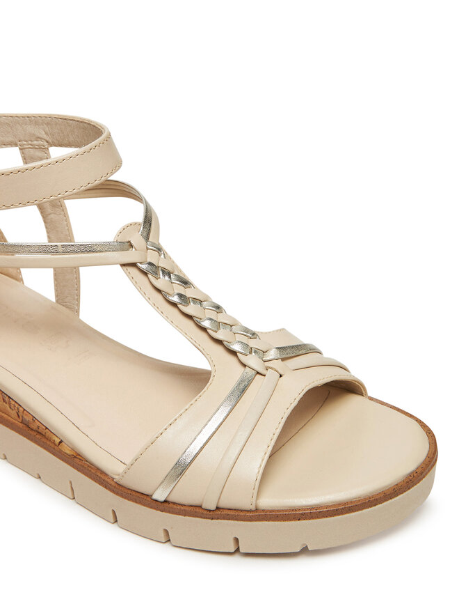 Sandały Tamaris 1-28256-44 Beżowy | eobuwie.com.pl