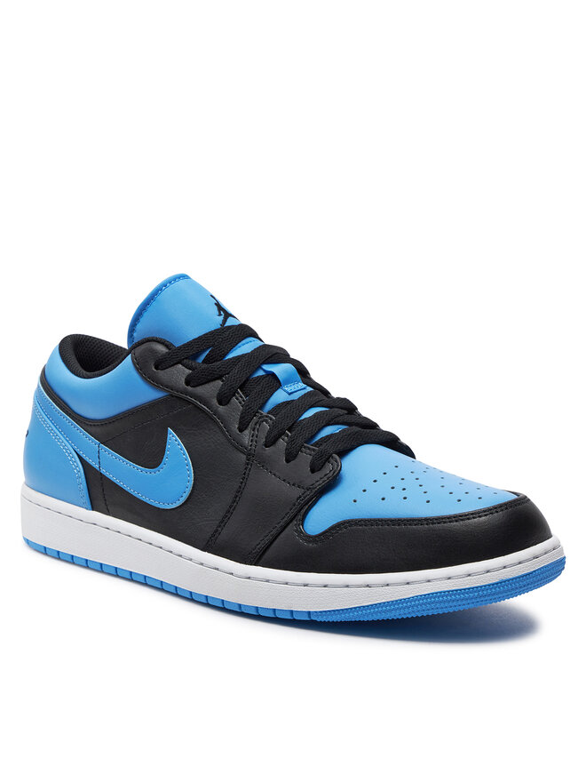 Sneakersy Nike Air Jordan 1 Low 553558 041 Niebieski | eobuwie.com.pl