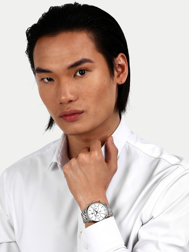 Zegarek Maserati Epoca R8873618034 Srebrny | eobuwie.com.pl