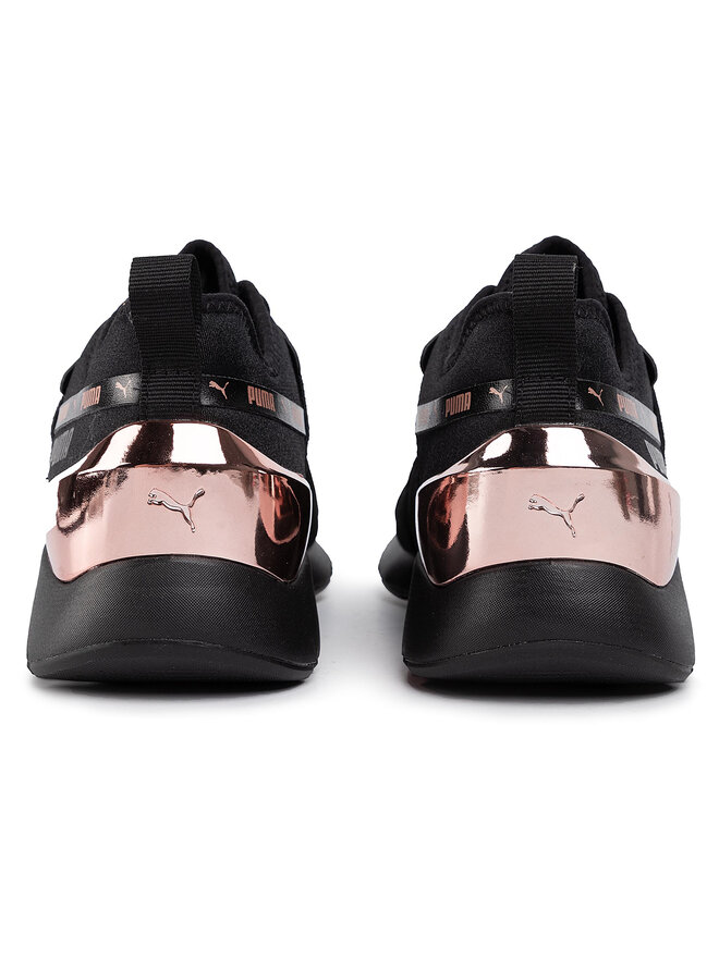 Zapatillas Puma Muse X-2 Metallic Wn's 370838 01 Negro | zapatos.es
