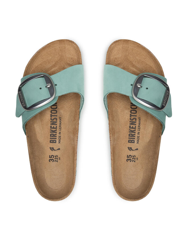 Chanclas Birkenstock Madrid Big Buckle 1023385 Verde | zapatos.es