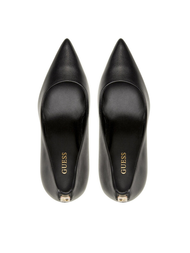 High Heels Guess Amato2 FL8AM2 LEA08 Schwarz | eschuhe.de