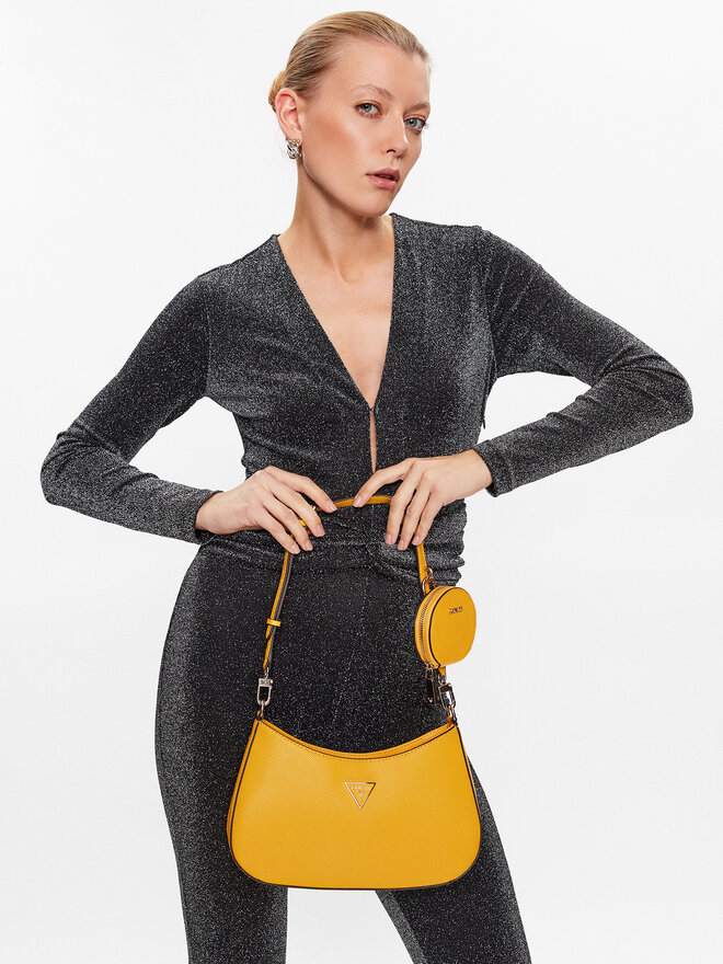 Handtasche Guess Eco Alexie (EVG) HWEVG8 73718 Gelb | eschuhe.de