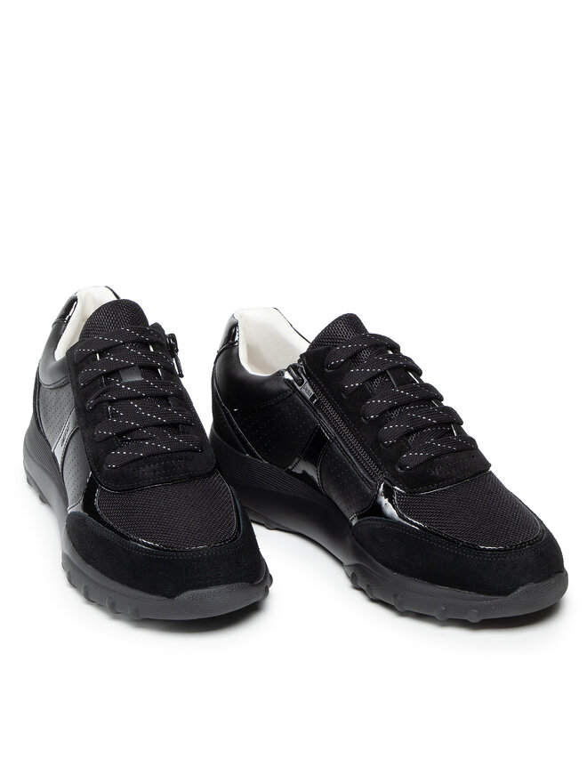 Sneakers Geox D Alleniee A D25LPA 05422 C9999 Schwarz | eschuhe.de