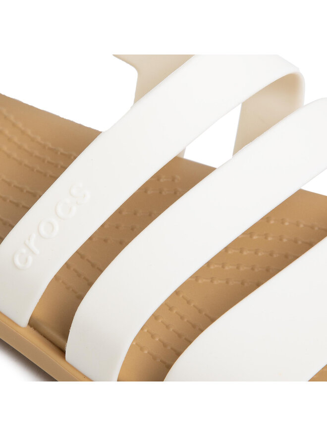 Sandalen Crocs Tulum Sandal W 206107 Weiß | eschuhe.de