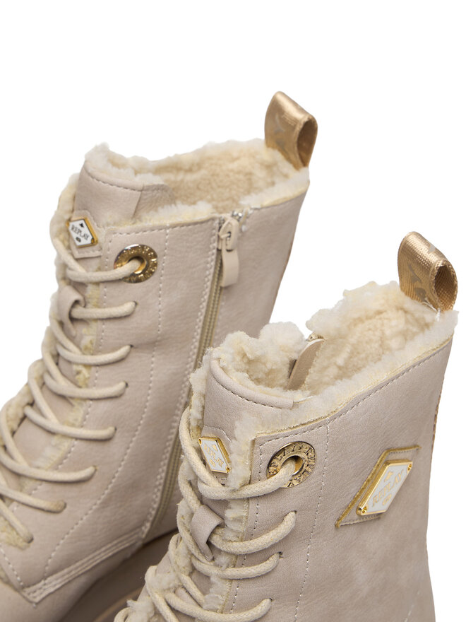 Botine REPLAY GWL72.000.C0029S Bej | epantofi.ro