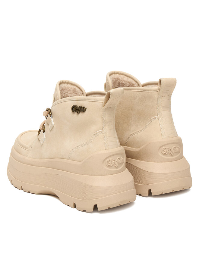 Botki Buffalo Olympia Chukka Warm 1622612 Beżowy | eobuwie.com.pl