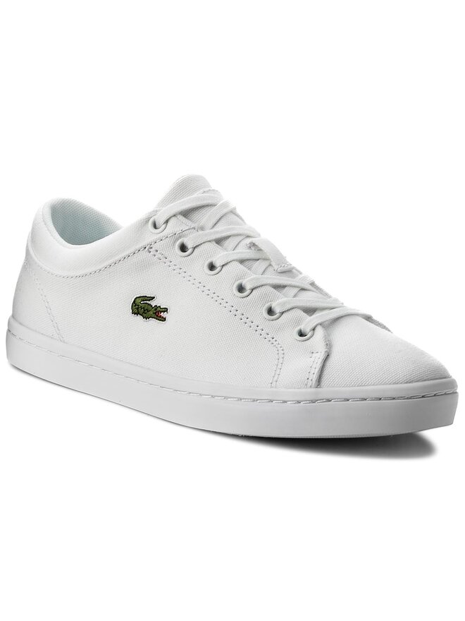 Lacoste straightset white store