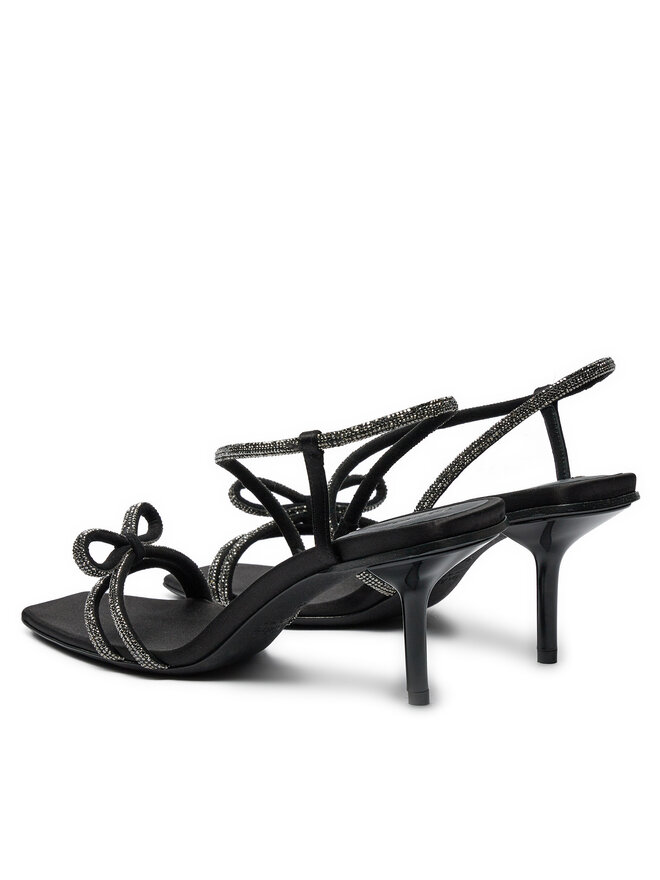 Sandale Max Mara Crystalsandal 2424526411600 Negru | epantofi.ro