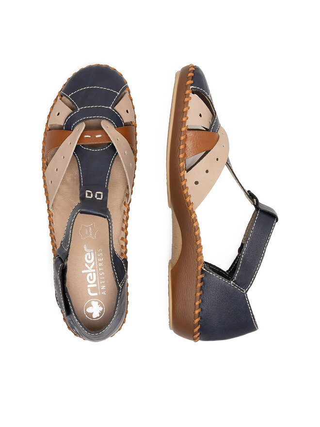 Sandale Rieker M1655-14 Bleumarin | epantofi.ro