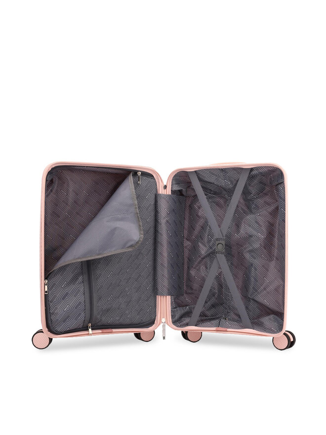 Valiză de cabină Semi Line T5830-1 Roz | epantofi.ro