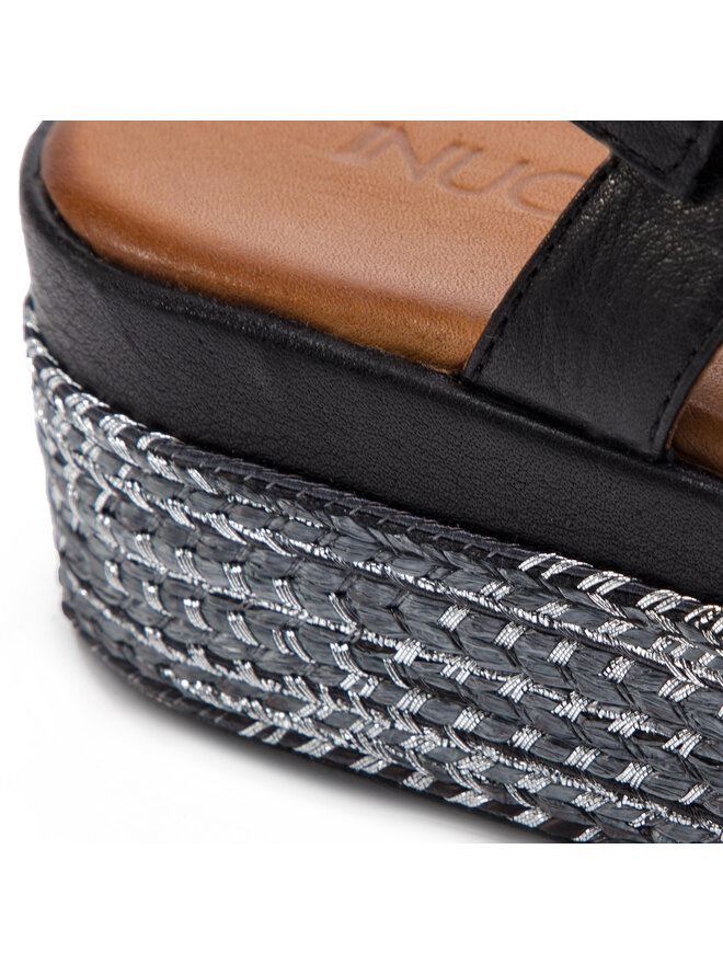 Espadrilles Inuovo 117012 Schwarz | eschuhe.de