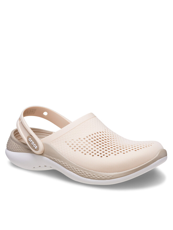 Klapki Crocs Literide 360 Clog 206708 Beżowy | eobuwie.com.pl