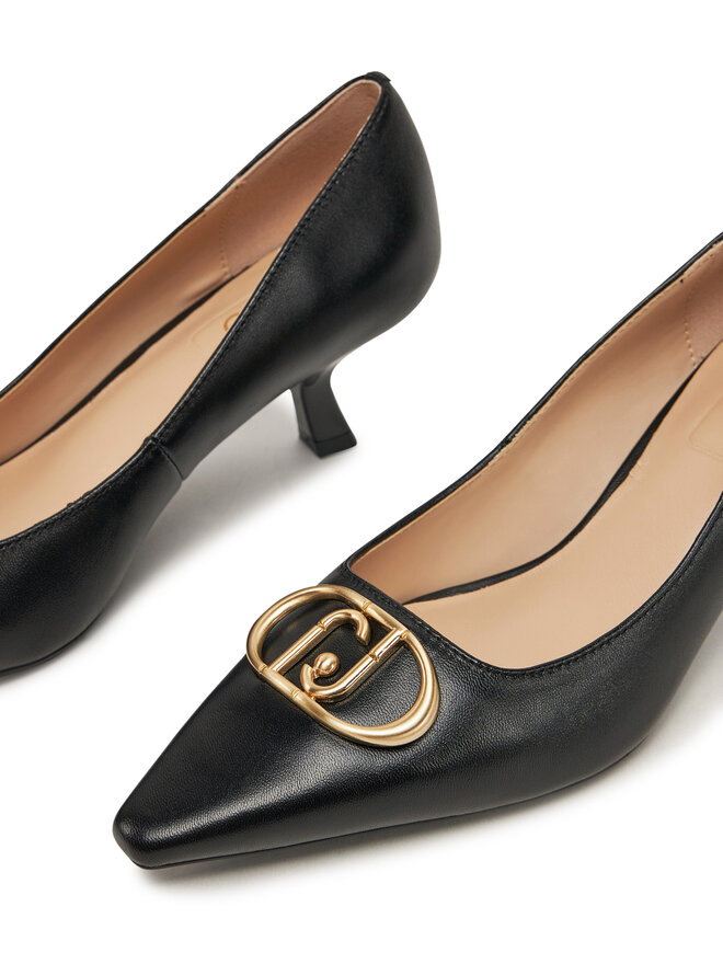 Czółenka Liu Jo Gemy 01 SA5027 PX460 Czarny | eobuwie.com.pl