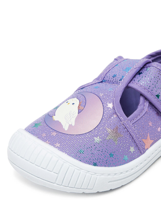 Papuci de casă Harry Potter CEO-CM-AW25-300WBHP Violet | epantofi.ro