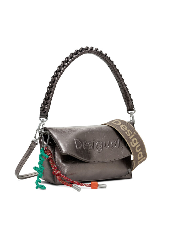 Handtasche Desigual Half Logo Trokel 25WAXPAQ Braun | eschuhe.de