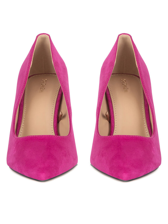 Pantofi cu toc subțire DeeZee WYL3660-7 Roz | epantofi.ro