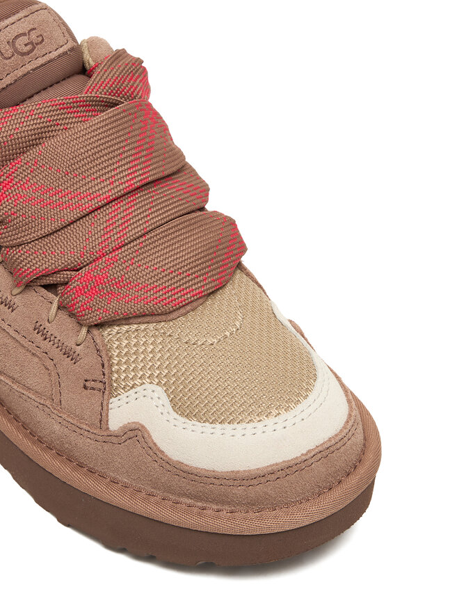 Sneakersy Ugg W Lowmel 1144032 Brązowy | eobuwie.com.pl