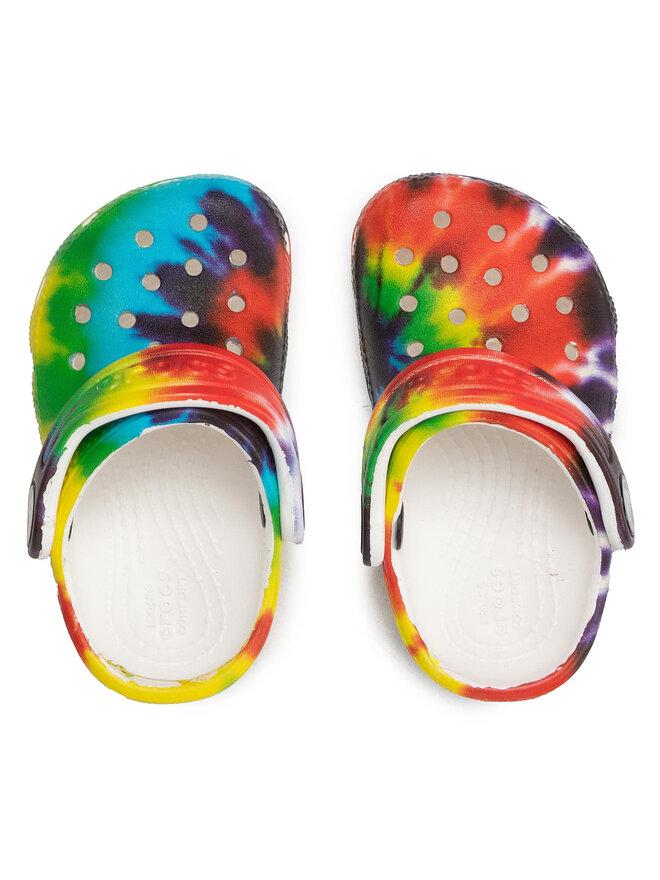 Şlapi Crocs Classic Tiedye Graphic Clog T 206994 Colorat | epantofi.ro