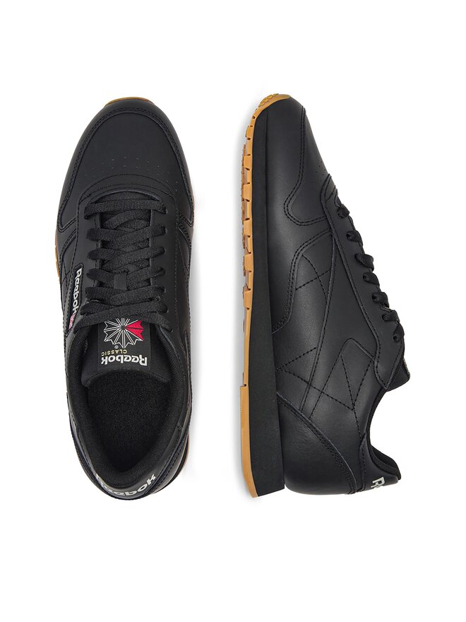 Sneakersy Reebok Classic Leather GY0954 Czarny | eobuwie.com.pl
