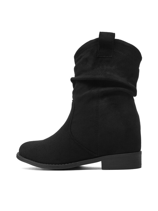 Cizme și botine cowboy JENNY LORA WS5052-03 Negru | epantofi.ro