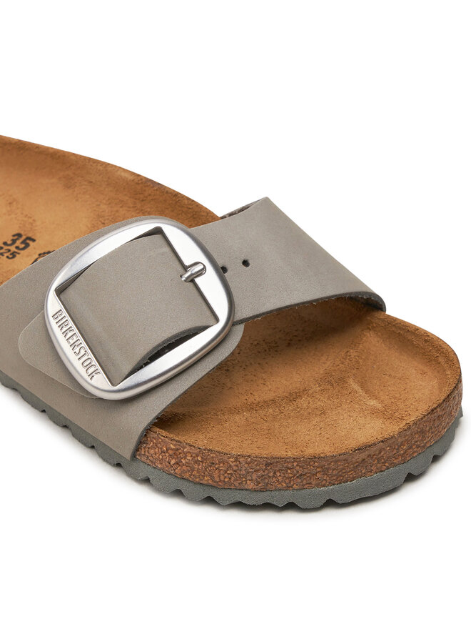 Şlapi Birkenstock Madrid Big Buckle 1021707 Gri | epantofi.ro