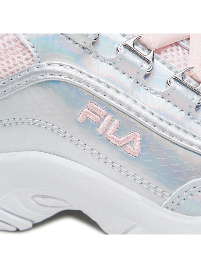 Sneakers Fila Strada F Low J 1010933.80Y Silberfarben | eschuhe.de