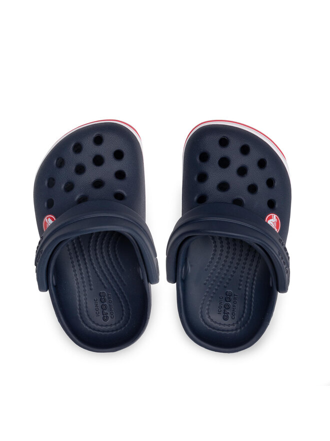 Pantoletten Crocs Crocband Clog K 204537 Dunkelblau | eschuhe.de