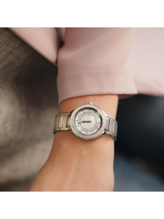 Reloj Michael Kors Mini Kerry MK3800 Plata | zapatos.es